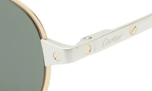 CARTIER 58mm Navigator Sunglasses