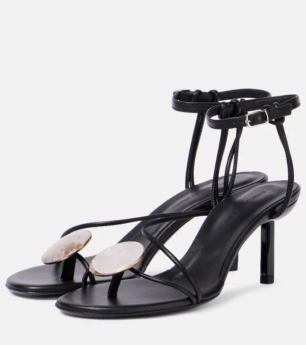 Christopher Esber Doma 70 Embellished Leather Sandals