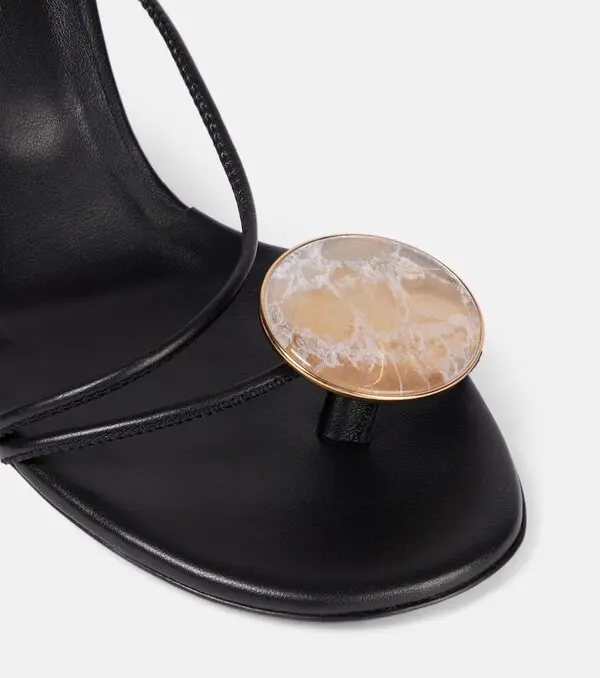 Christopher Esber Doma 70 Embellished Leather Sandals