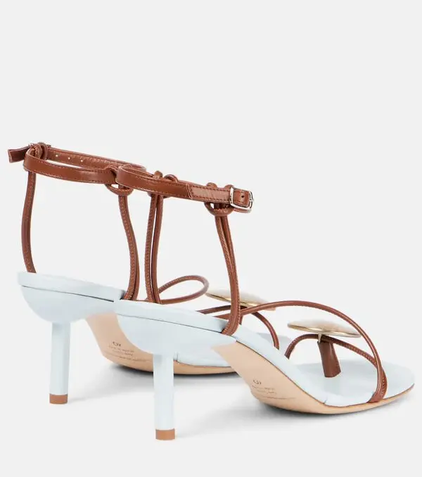 Christopher Esber Doma 70 Embellished Leather Sandals