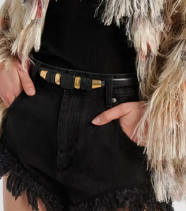 Isabel Marant Étoile Beaded Leather Belt