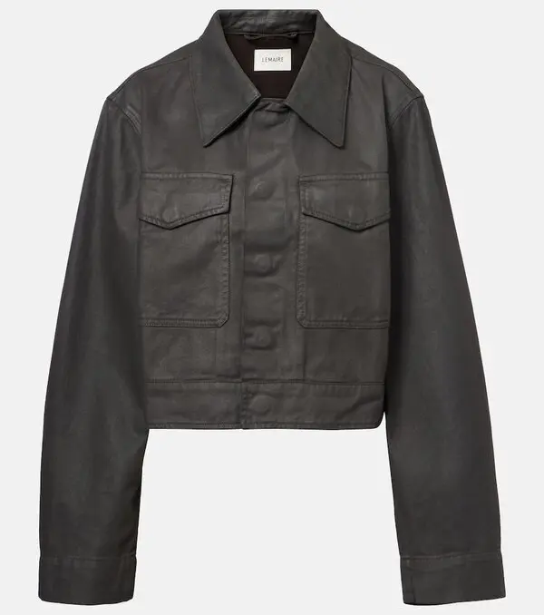 LEMAIRE Cropped Cotton Jacket