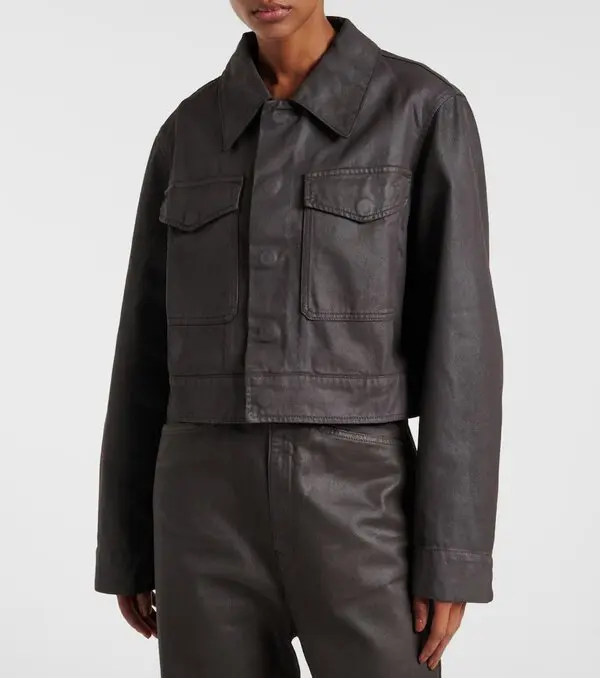 LEMAIRE Cropped Cotton Jacket