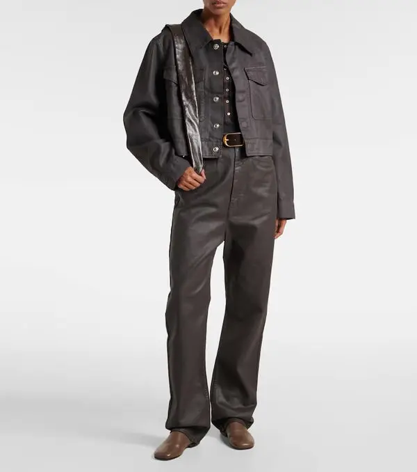 LEMAIRE Cropped Cotton Jacket