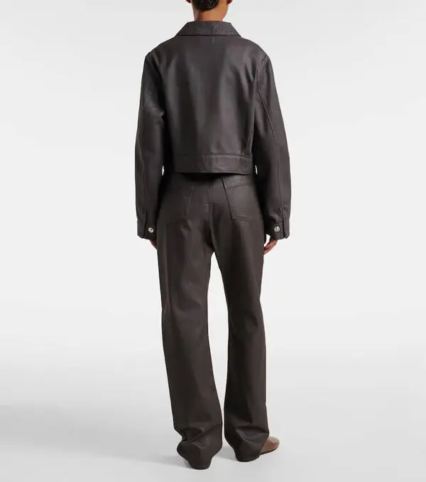 LEMAIRE Cropped Cotton Jacket