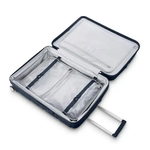 SAMSONITE Outline Pro 24" Medium Checked Spinner Luggage - Midnight Blue
