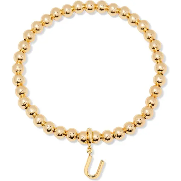 BROOK & YORK Makenna Initial Charm Bracelet - Gold - U