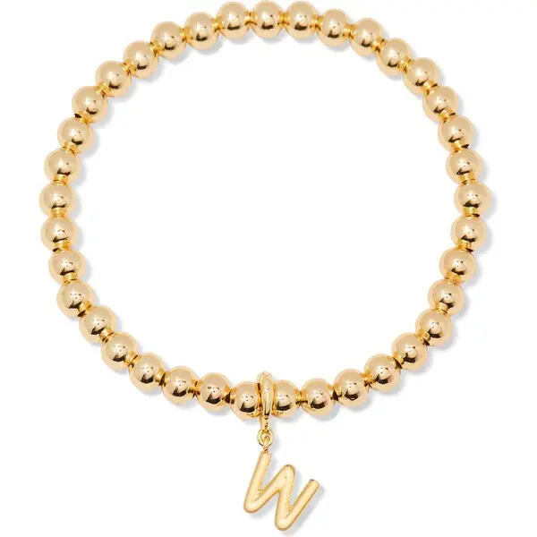 BROOK & YORK Makenna Initial Charm Bracelet - Gold - W