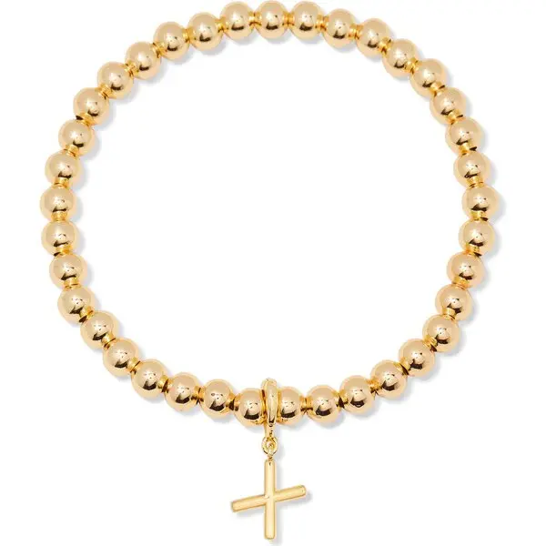 BROOK & YORK Makenna Initial Charm Bracelet - Gold - X