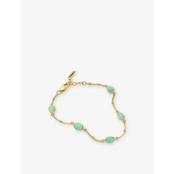 MISSOMA Magma Malachite Charm Bracelet