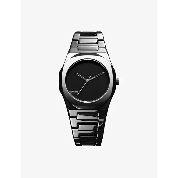 D1 MILANO Ceramic Quartz Watch - Black
