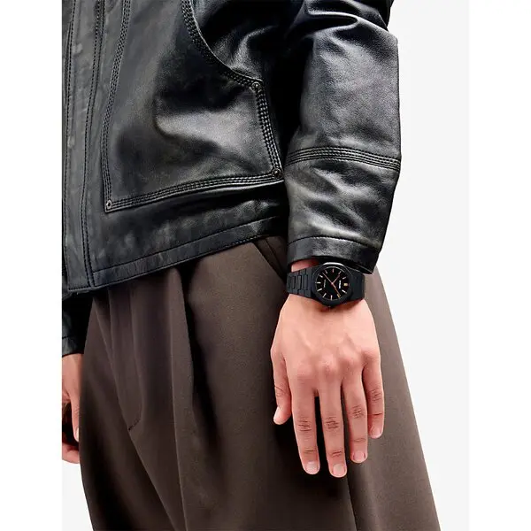 D1 MILANO Polycarbonate Quartz Watch - Black