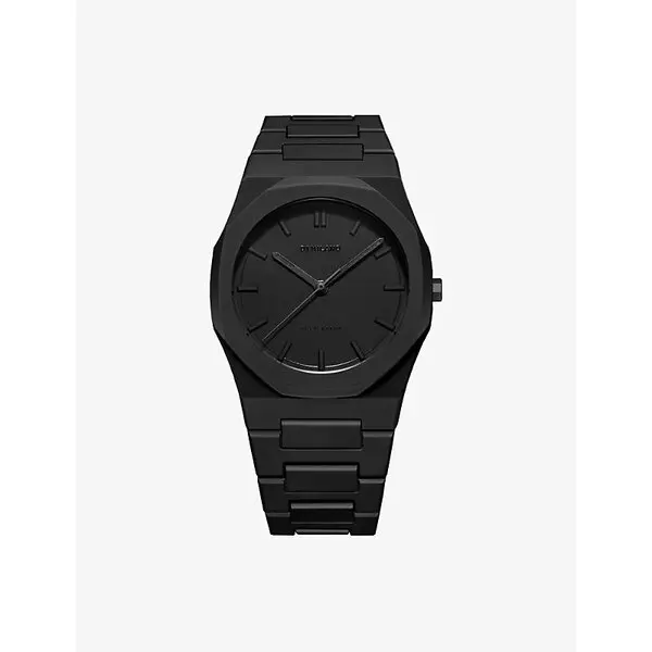 D1 MILANO Polycarbonate Quartz Watch - Black