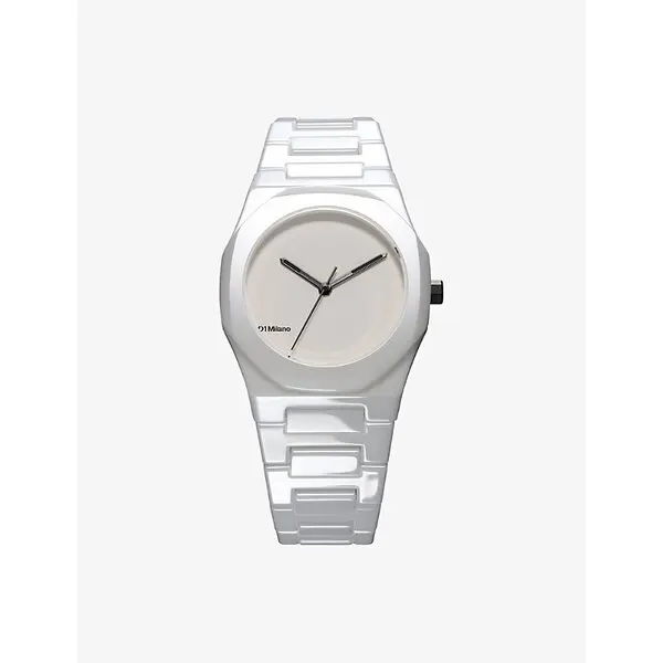 D1 MILANO Ceramic Quartz Watch - White
