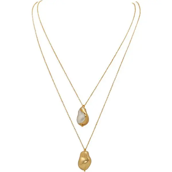 DHWANI BANSAL Kora Pendant - Gold Plated