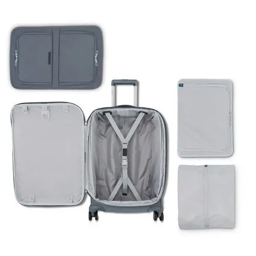 SAMSONITE Elevation Softside Carry-on Expandable Spinner - Slate