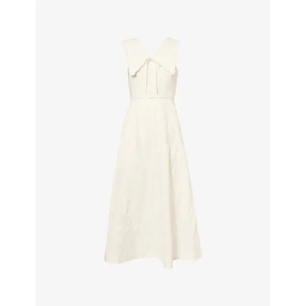 blue and white short dress Ivy Short Dress