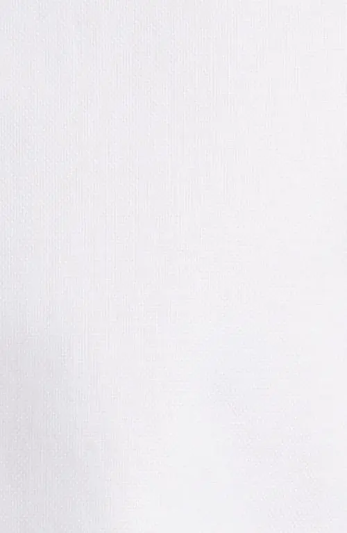 CHARLES TYRWHITT Non-iron Royal Oxford Slim Fit Shirt Double Cuff - White