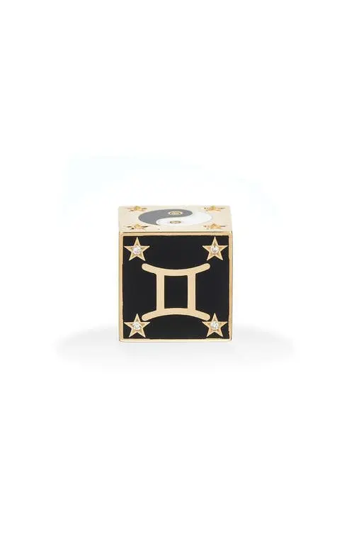 Adina Reyter Zodiac Diamond Bead Charm - Yellow Gold Gemini
