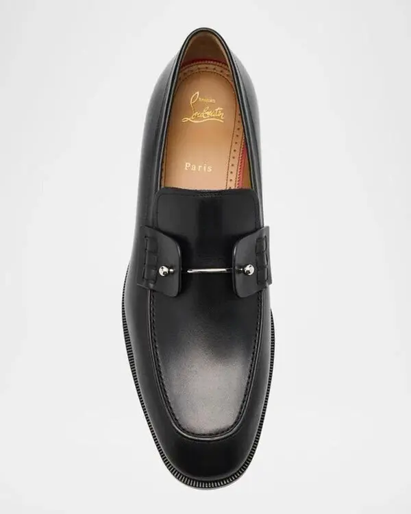 CHRISTIAN LOUBOUTIN Chambelimoc Loafers - Black