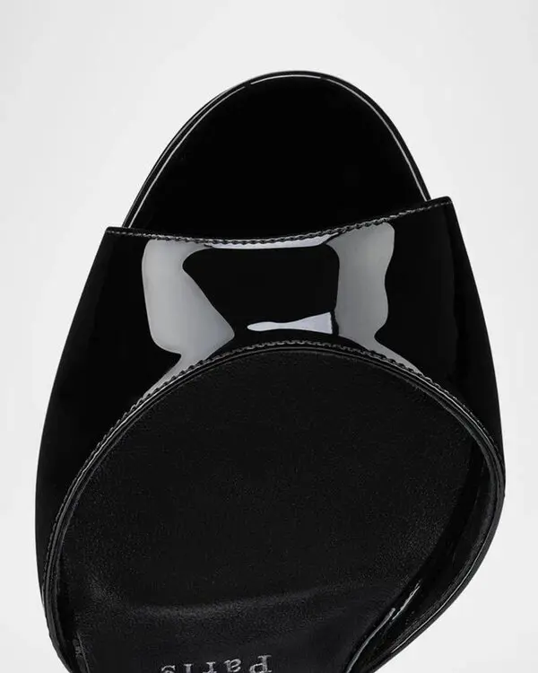 CHRISTIAN LOUBOUTIN 130mm Sandaloo Platform Sandals - Black