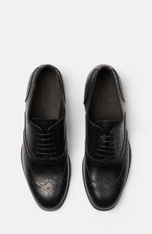 SCAROSSO Judy Oxfords - Black - Calf