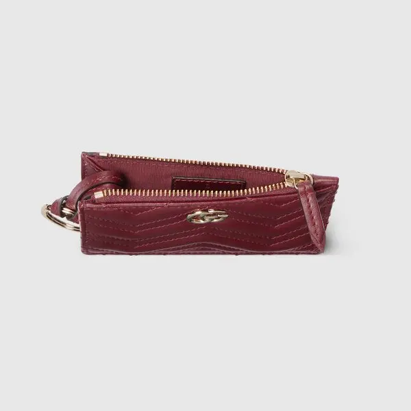 Gucci - Gg Marmont Zip Key Pouch