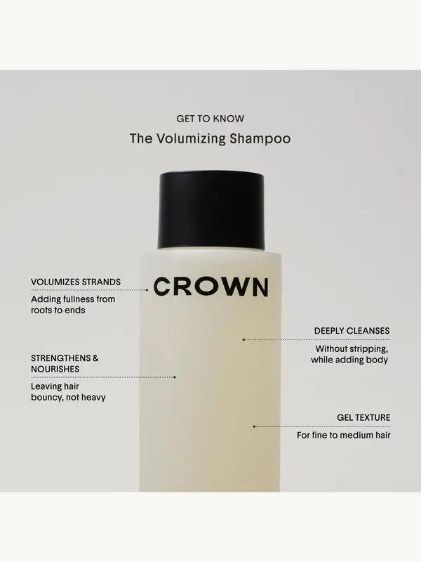 CROWN AFFAIR The Volumizing Shampoo