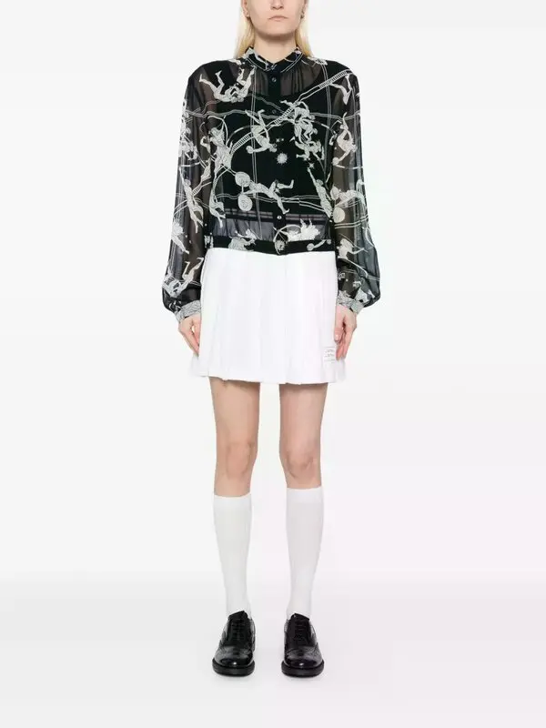 Thom Browne Gathered Blouse