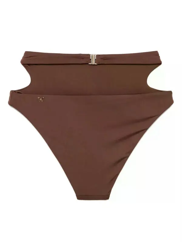 Kiki De Montparnasse La Sirene Cutout High-waisted Bikini Bottom