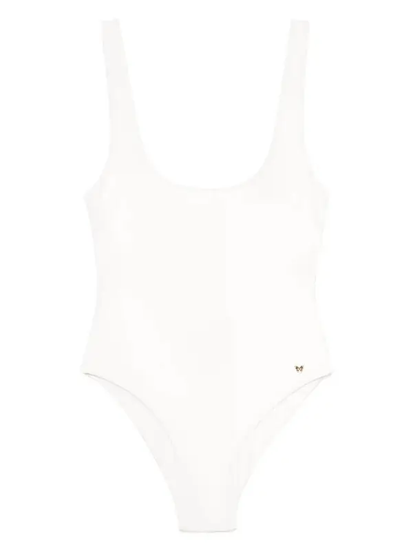 Kiki De Montparnasse Lace-up One-piece - Neutrals
