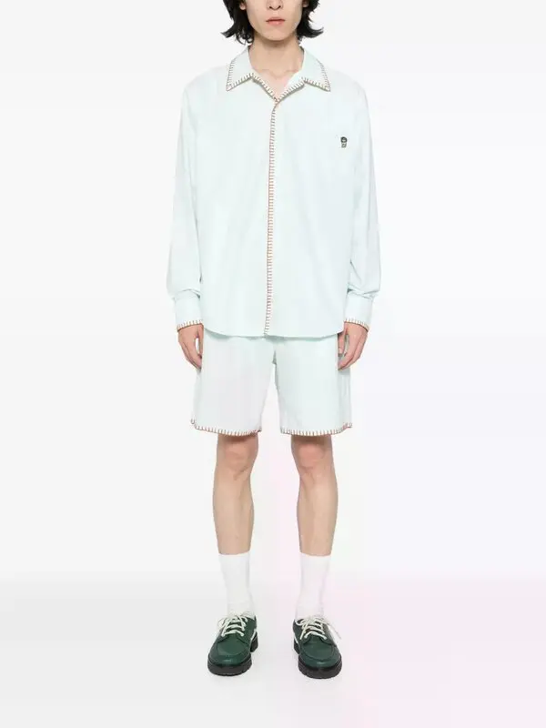 CHATEAU ORLANDO Embroidered Shorts