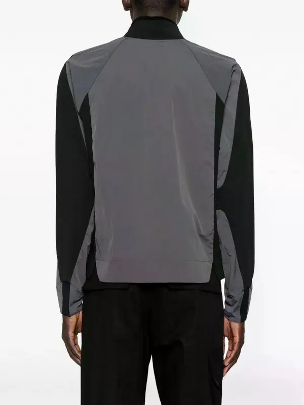 J.L-A.L Zipped High-neck Panelled Jacket