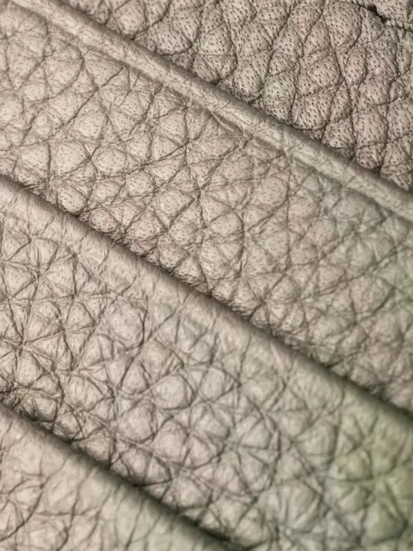 Prada Leather Card Holder - Grey