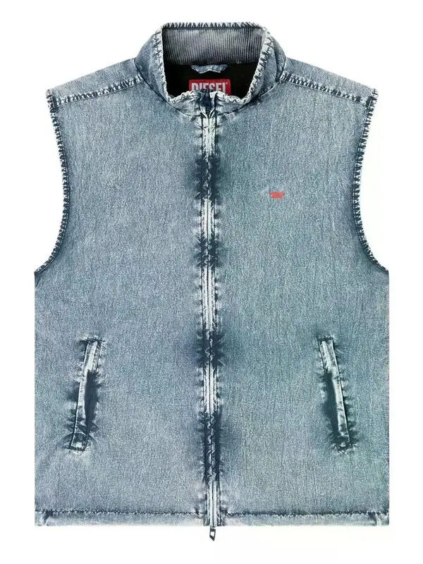 Diesel Denim Vest - Blue