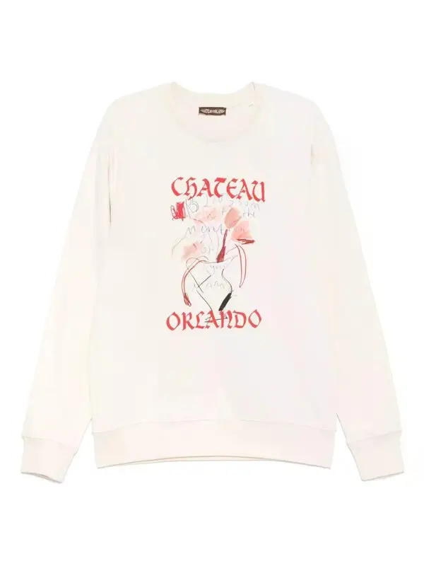 CHATEAU ORLANDO Graphic-print Sweatshirt