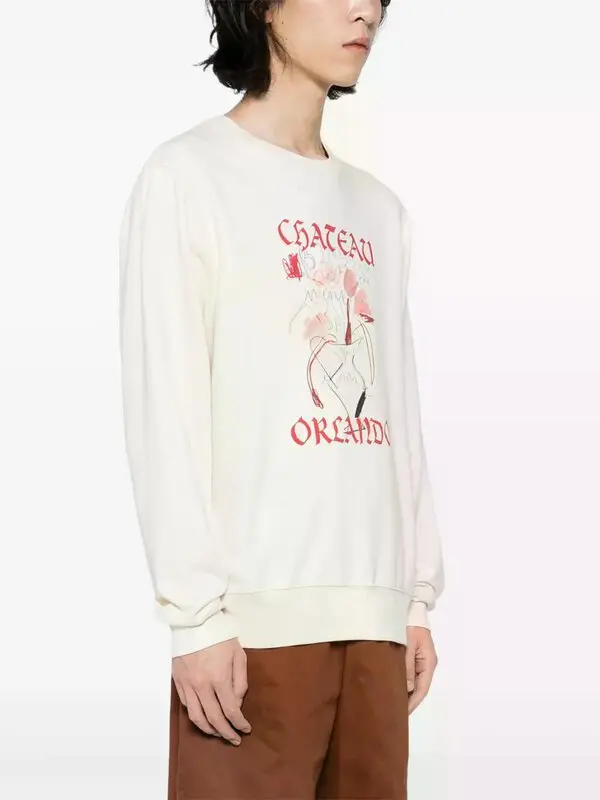CHATEAU ORLANDO Graphic-print Sweatshirt
