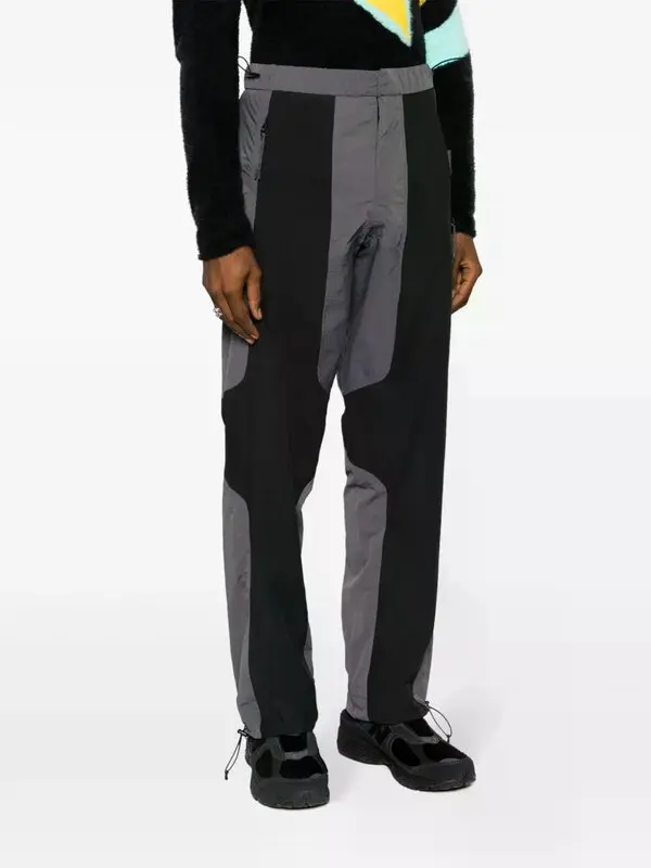 J.L-A.L Colour-block Panelled Trousers