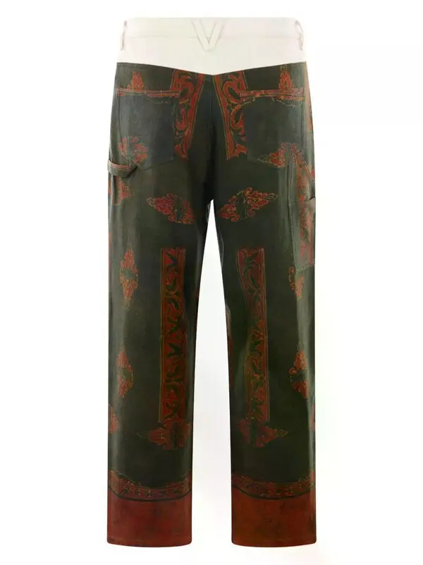 KARTIK RESEARCH Printed Trousers