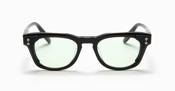 AKONI Optical Eyeglasses - Dark Grey, White Gold