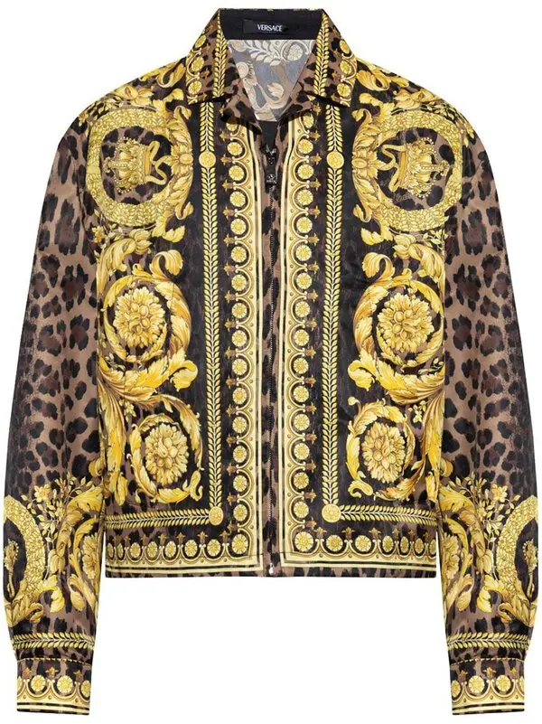Versace Jacket - Chestnut/gold