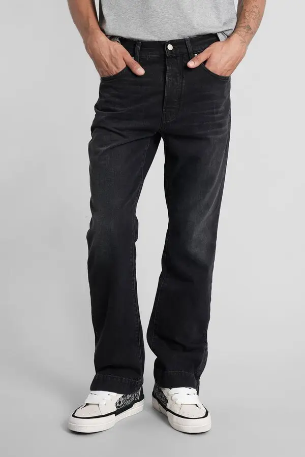 Amiri Straight Fit Jeans - Black