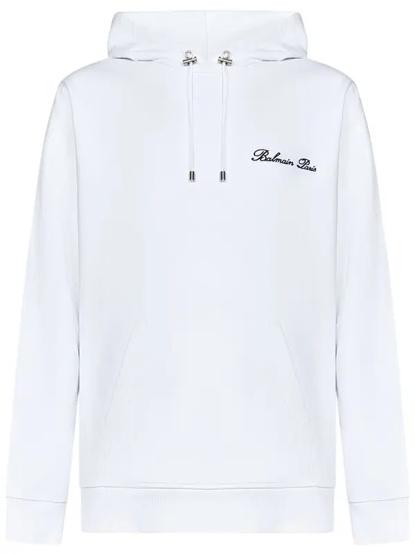 Balmain Iconic Sweatshirt - White