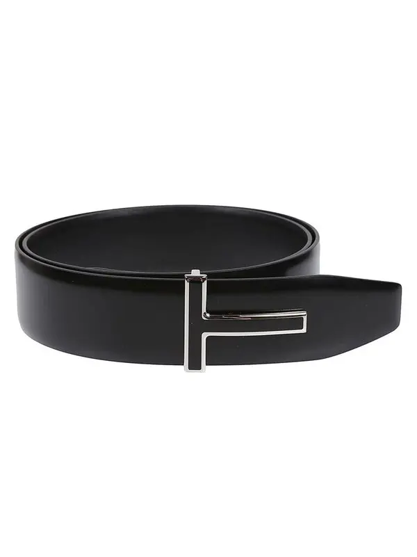 TOM FORD T Reversible Belt - Black