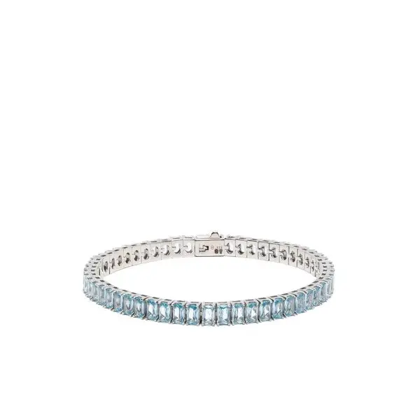 HATTON LABS Stone Embellished Bracelet - Silver/blue