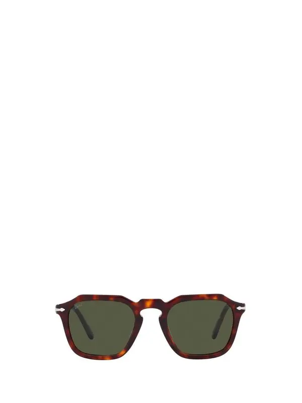 Persol Acetate Square Frame Sunglasses - Brown