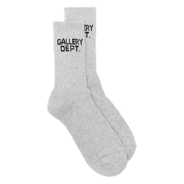 GALLERY DEPT. Logo Socks - Grey
