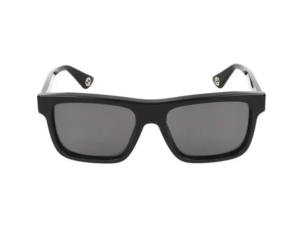 Gucci Sunglasses - Black Black Grey
