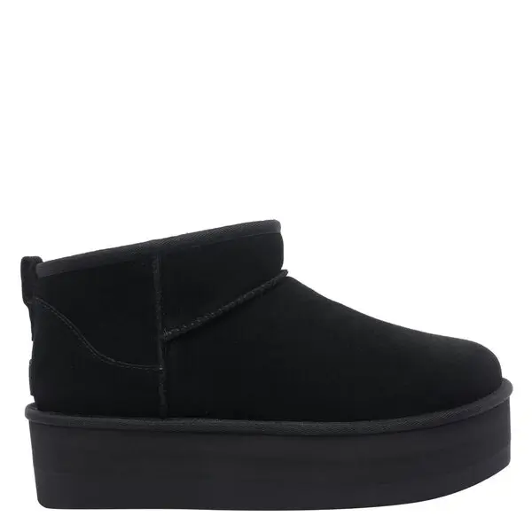UGG Low-top Suede Bootie - Black