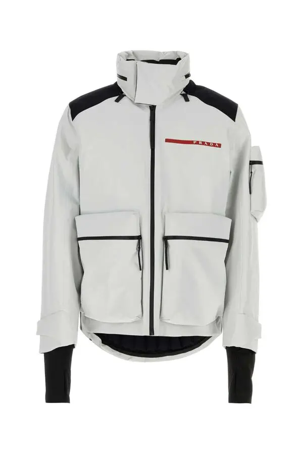 Prada Peak Lapel Jacket - White